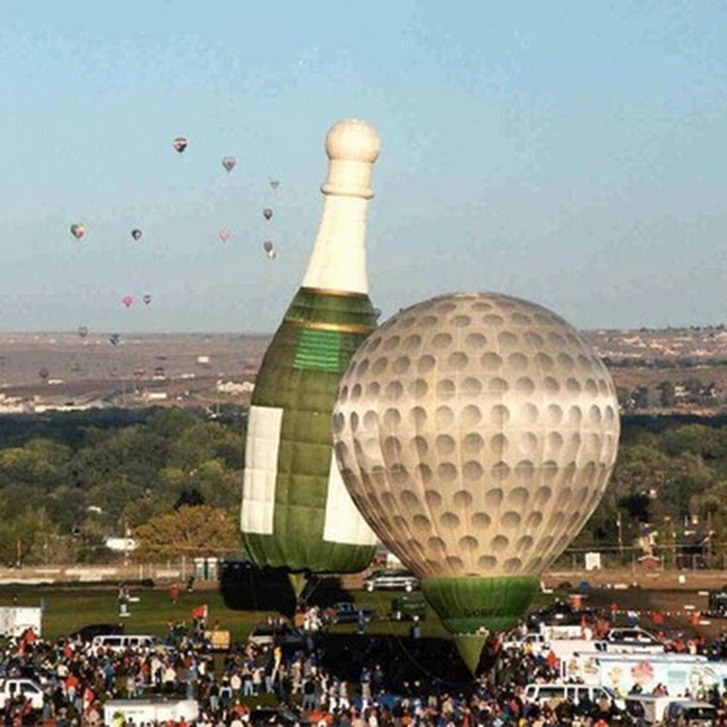Strange shaped hot air balloons | Amusing Planet